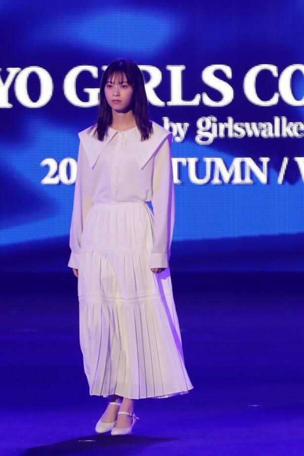 西野七瀬、真っ白ワンピース＆シューズの上品コーデで登場！ 主演ホラードラマは「お昼とかに見てもらってもいいです(笑)」＜TGC＞(WEBザテレビジョン) | JMMAポータル