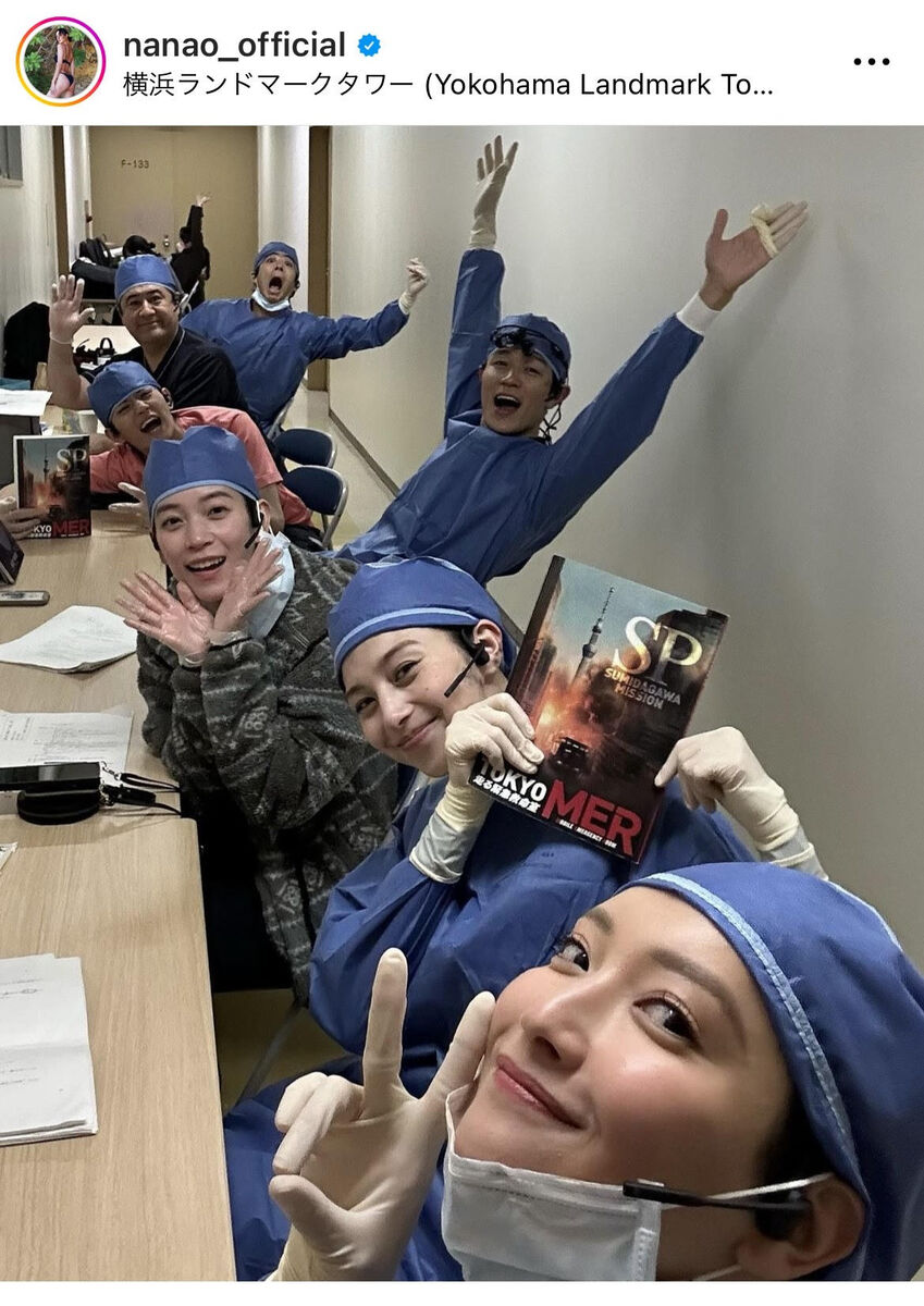 菜々緒 映画「TOKYO MER」のメンバーショットが「最高」！「ハンカチやタオルは必須」見どころも(スポーツ報知) | JMMAポータル