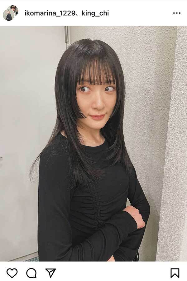 ショート→姫カットで激変 生駒里奈が新髪型を紹介「すっかりロングが好きに」(ENCOUNT) | JMMAポータル